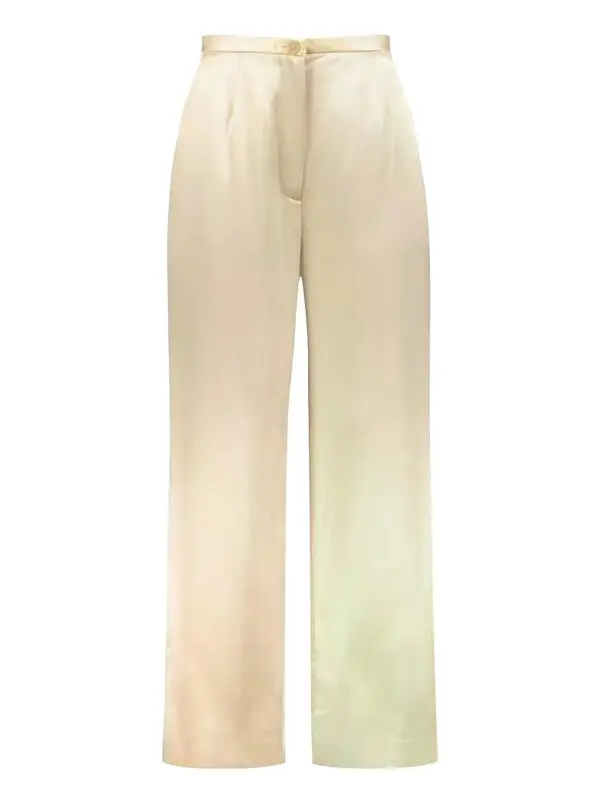Khaite Pheadra High-waisted Trousers - Neutrals