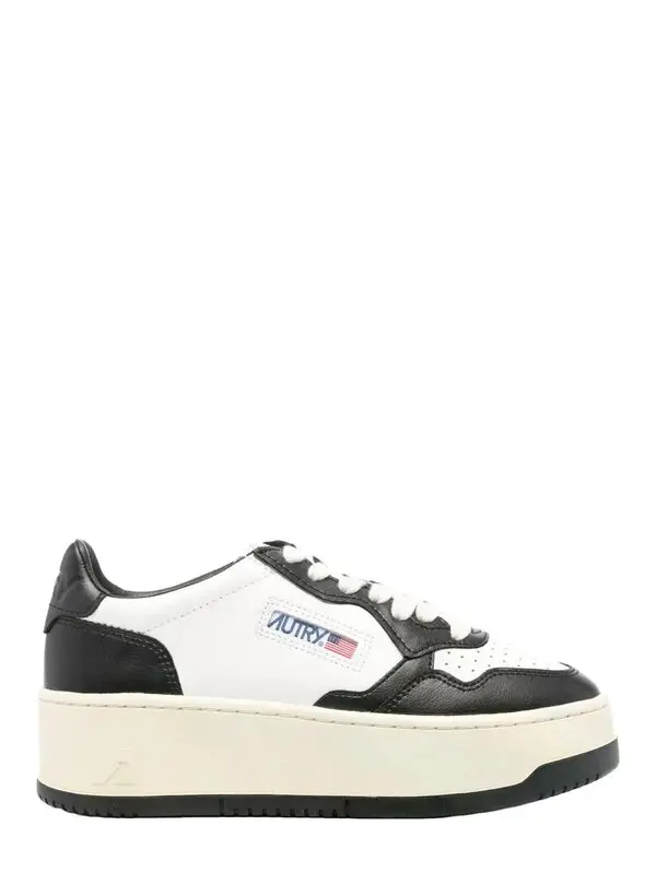 AUTRY Platform Low Sneakers - White