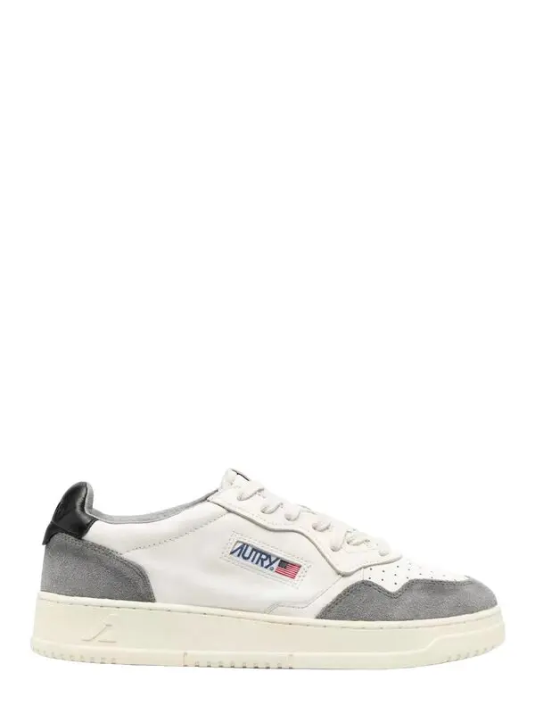 AUTRY Medalist Low Goat/suede Sneakers - White