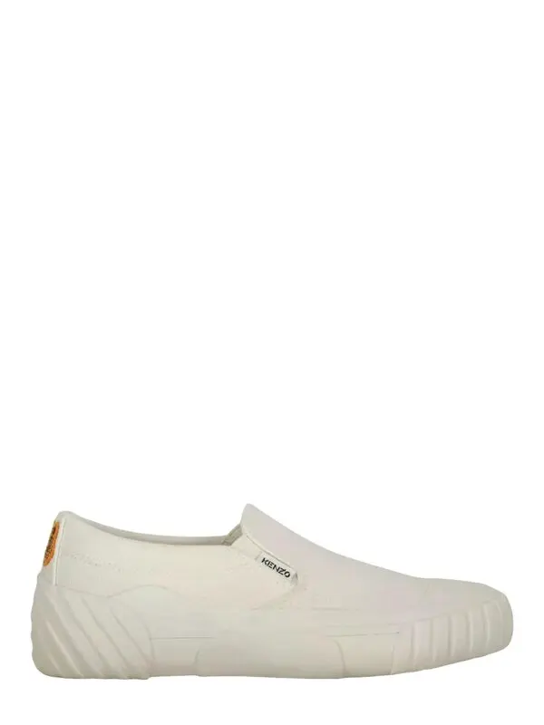 Kenzo Tiger Crest Sneakers - White