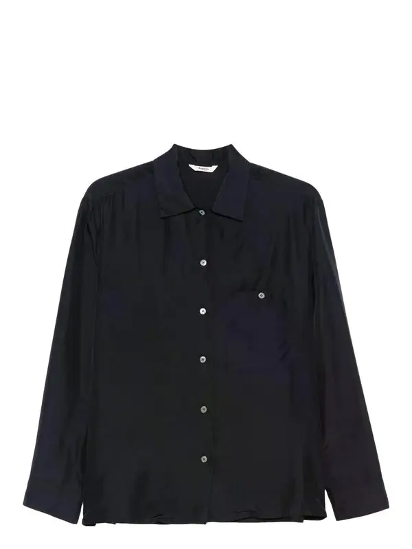 Barena Venezia Silk Shirt - Blue