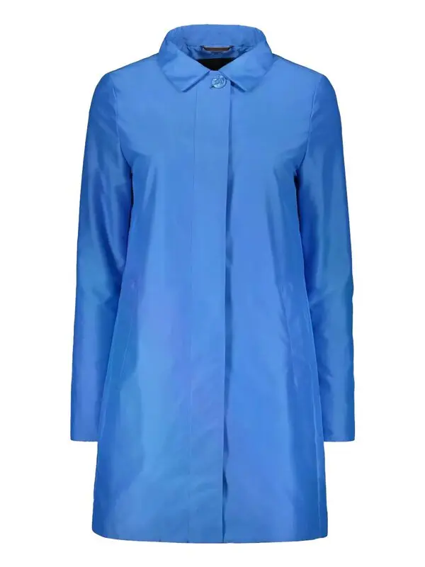 MOORER Silene Raincoat - Blue