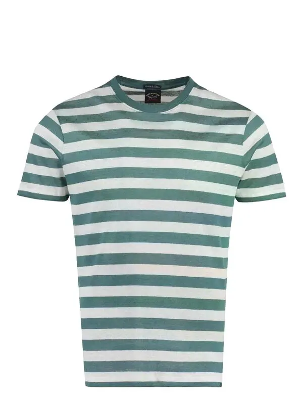 Paul & Shark Striped T-shirt - White