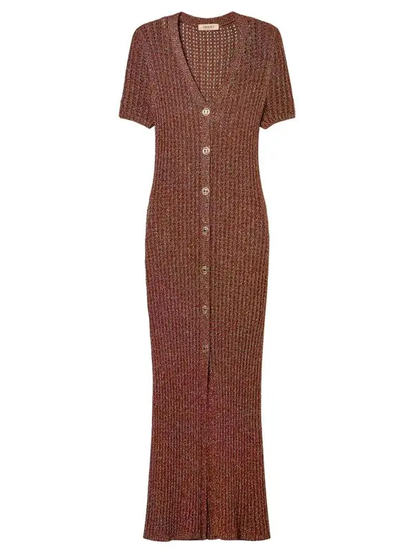 TWINSET Knitted Dress - Brown
