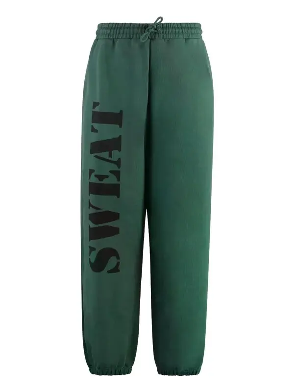 Vetements Logo-print Track Pants - Green