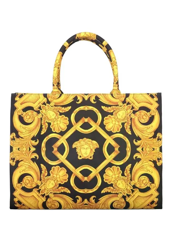 Versace Medusa Barocco Tote Bag - Black