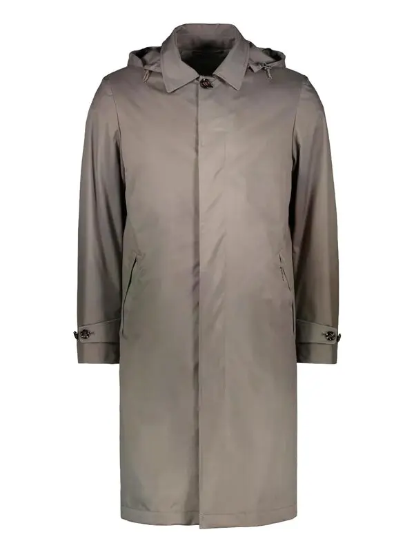 MOORER Rialto Raincoat - Brown