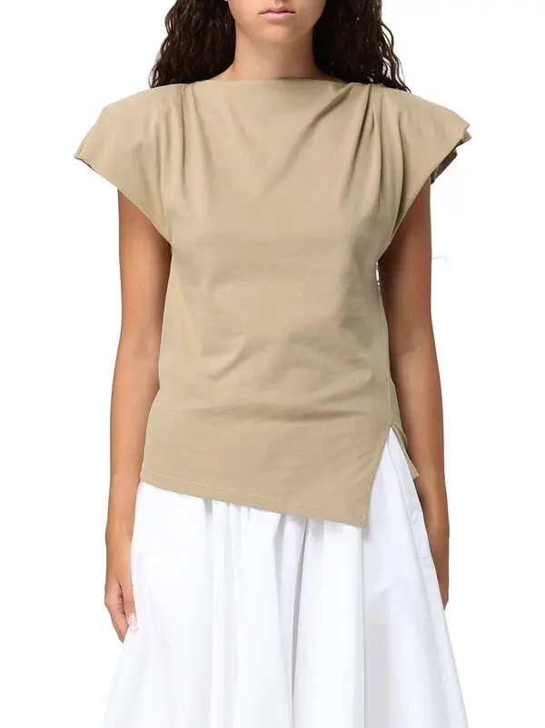 Isabel Marant Étoile Draped T-shirt - Brown