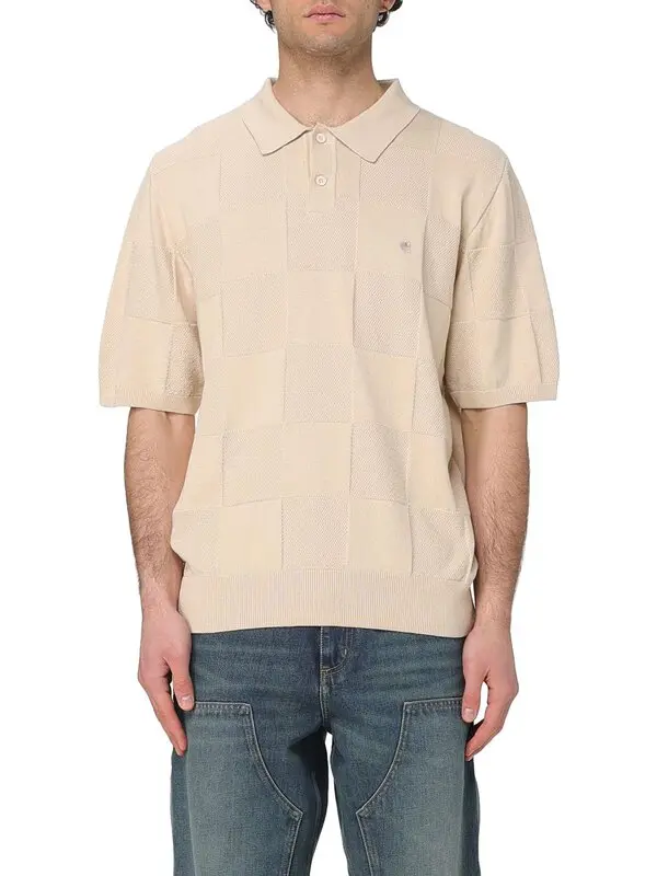 Carhartt Work In Progress Polo Shirt - Natural