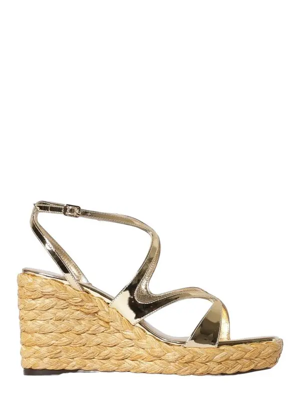 JIMMY CHOO Heeled Sandal - Gold