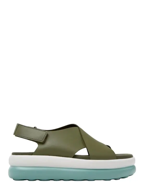 Camper Heeled Sandals - Green