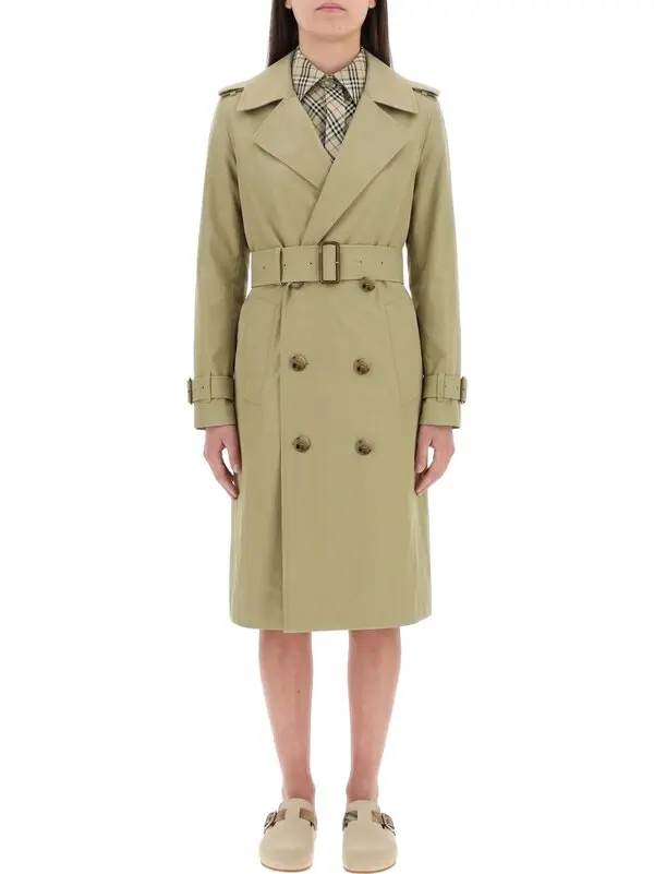 Burberry Belted Trench Coat - Sky