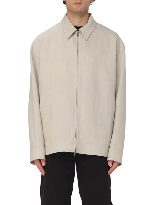 GOLDEN GOOSE Zip-up Jacket - Yellow Cream