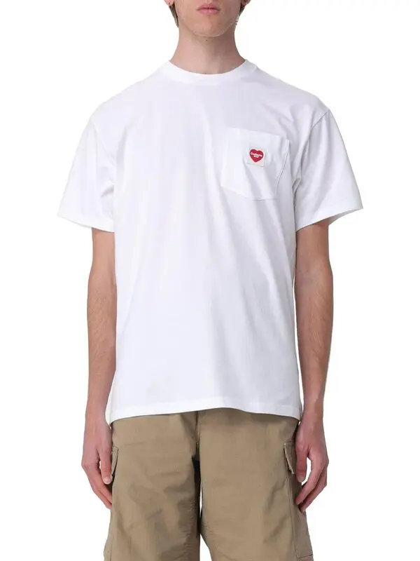 Carhartt Work In Progress Crew Neck Cotton T-shirt - White 1