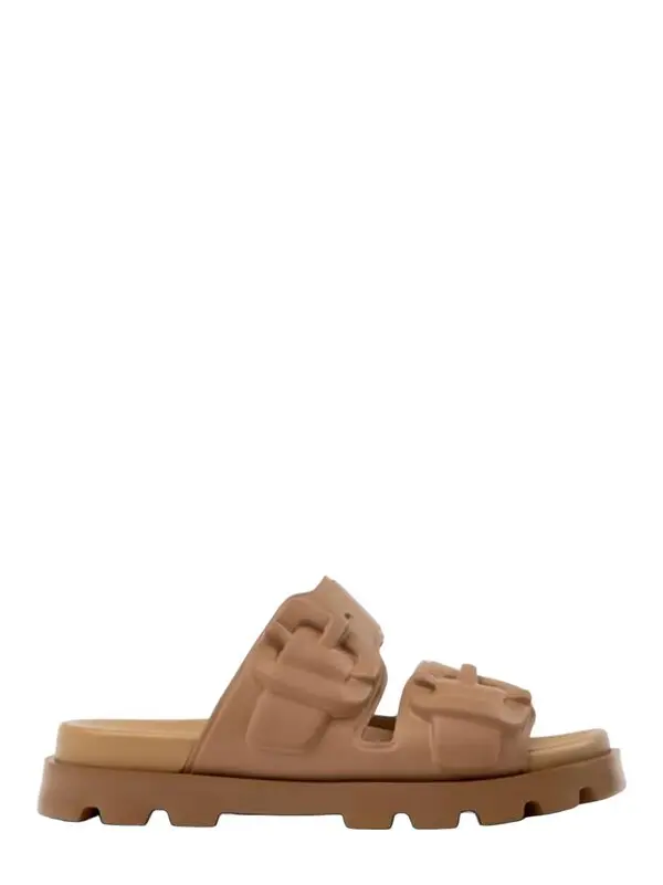 Camper Flat Sandal - Brown