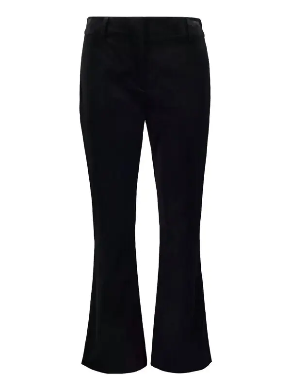 Cédric Charlier Velvet Trousers - Black