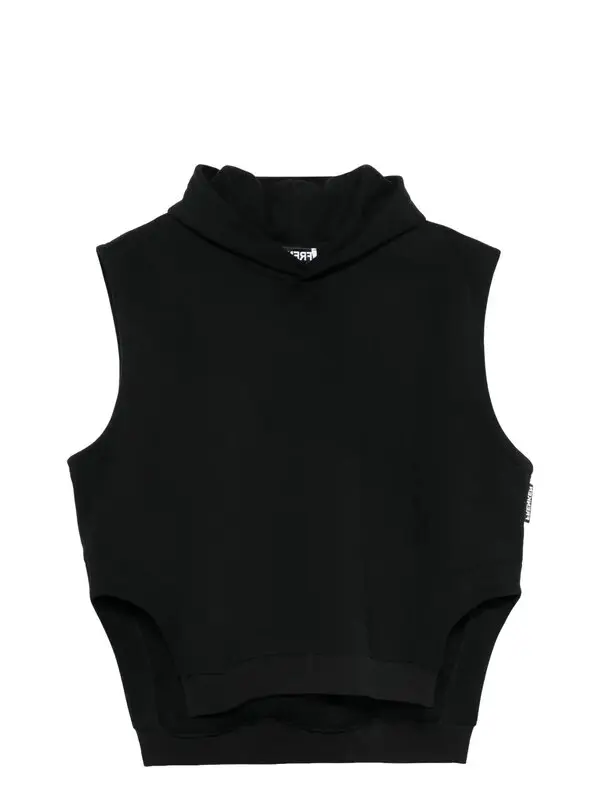 FRENKEN Sleeveless Hoodie - Black