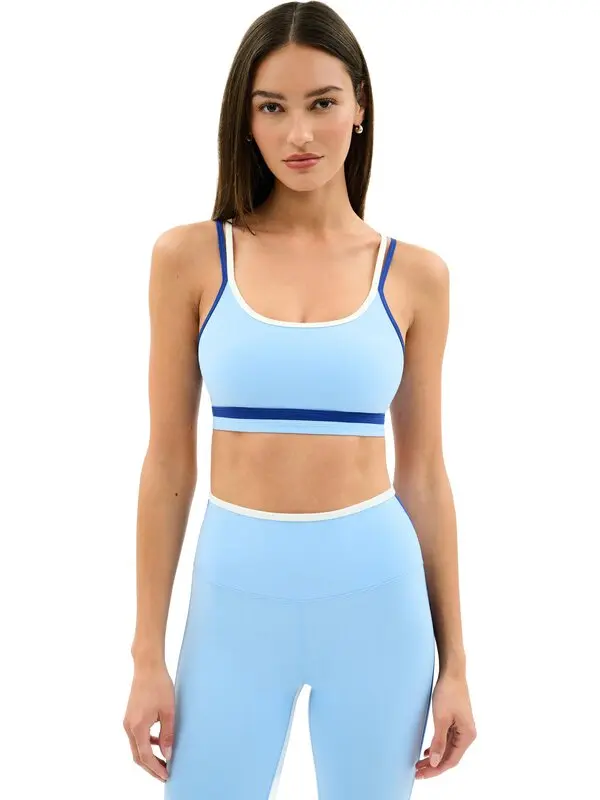 Splits59 Eva Rigor Double Strap Bra - Freesia