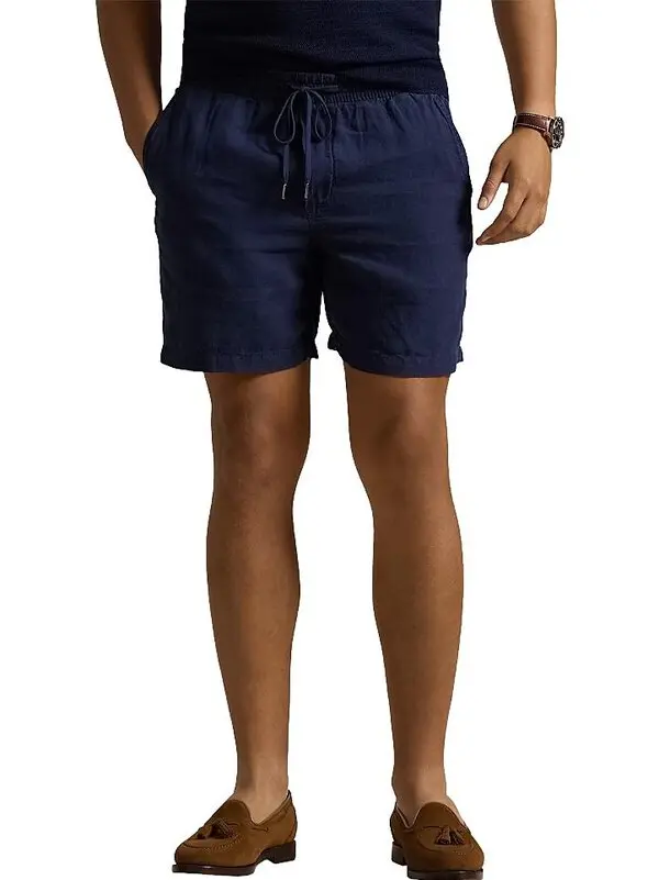 Polo Ralph Lauren Polo Prepster 6-inch Linen Shorts - Newport Navy