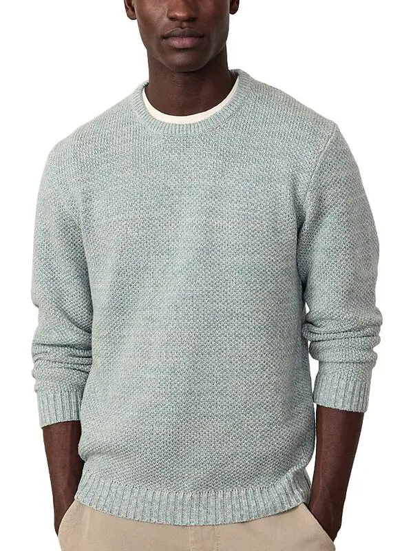 Marine Layer Marl Crew Sweater - Topaz
