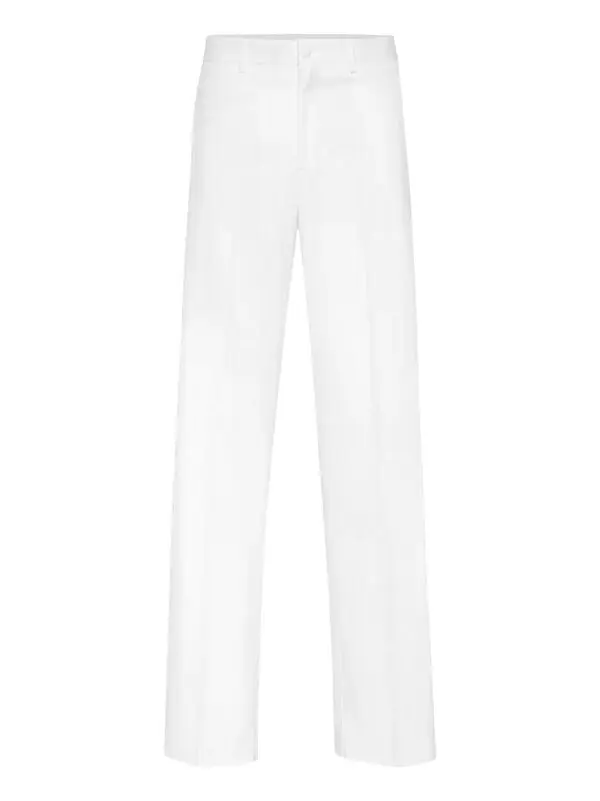 Philipp Plein Wide-leg Trousers - White