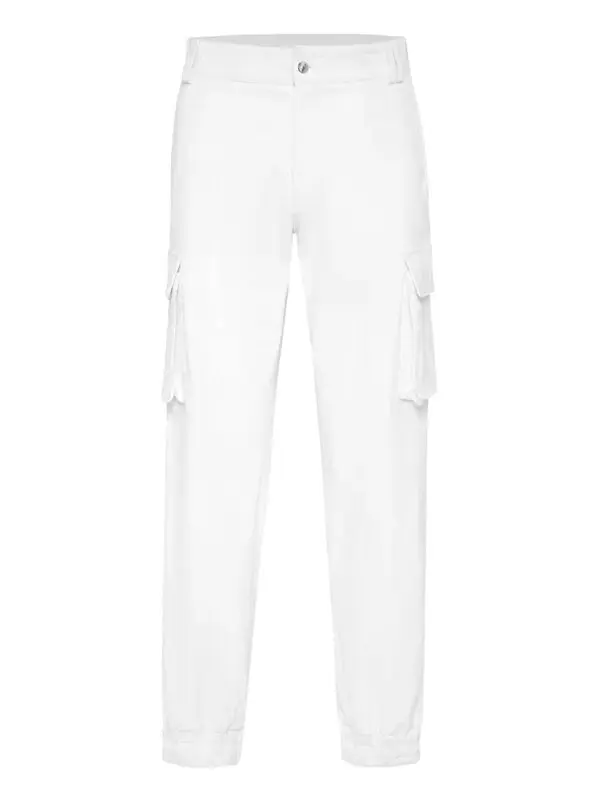 Philipp Plein Cargo Trousers - White