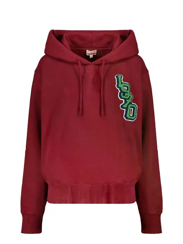 Kenzo Cotton Hoodie - Red