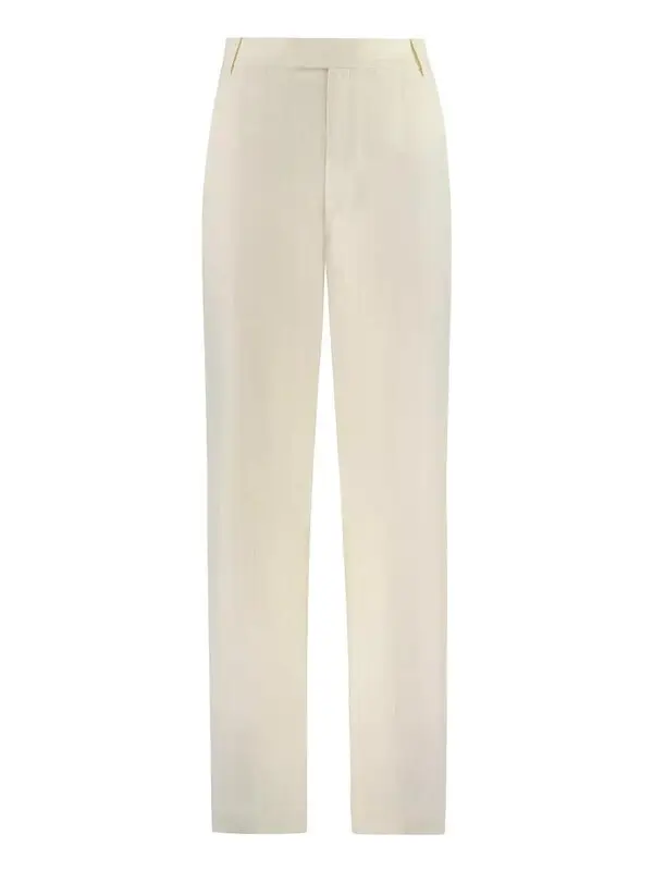 St. John High-waisted Trousers - Neutrals