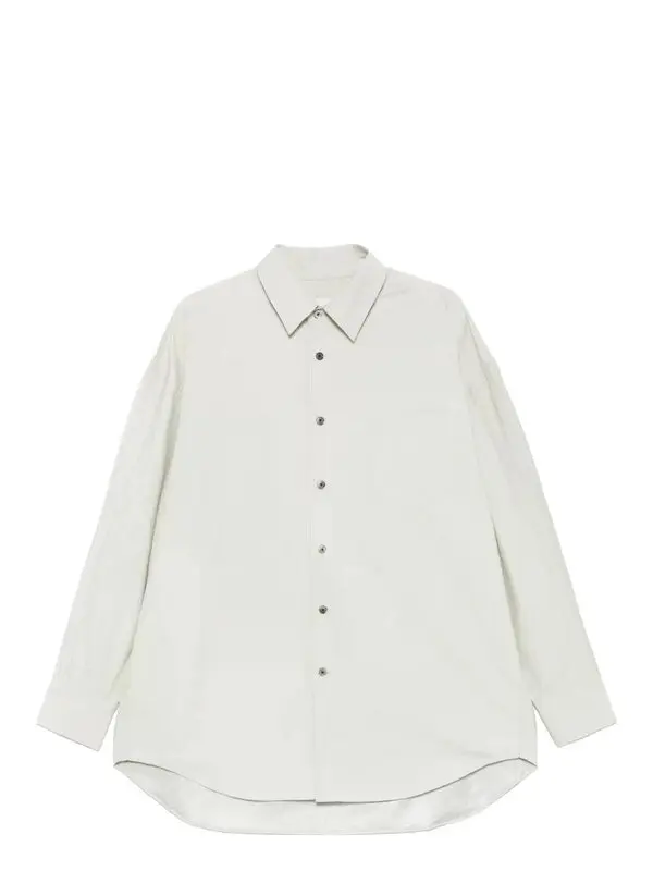 FENG CHEN WANG Pleated Shirt - Green