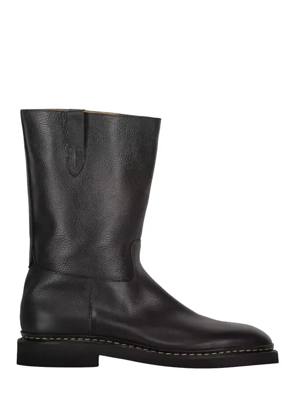 John Lobb Ellon Leather Boots - Black
