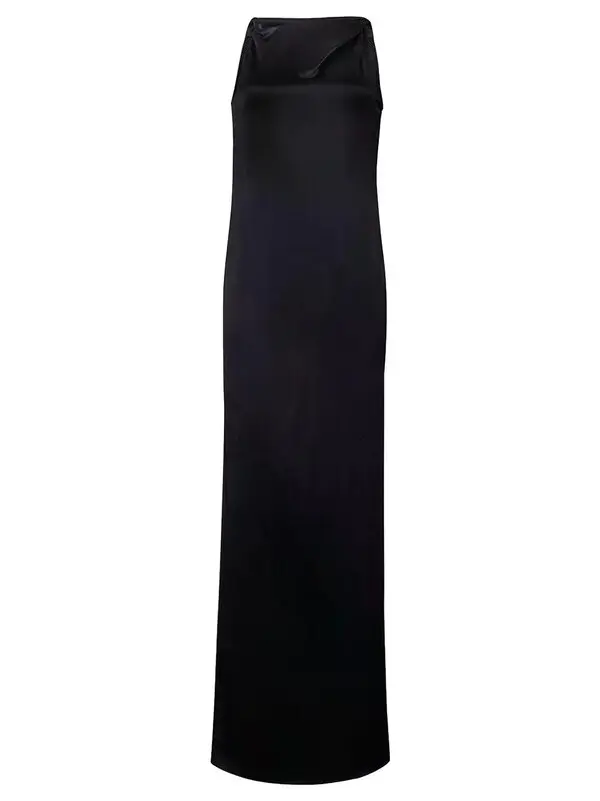 Adam Lippes Selima Maxi Dress - Black