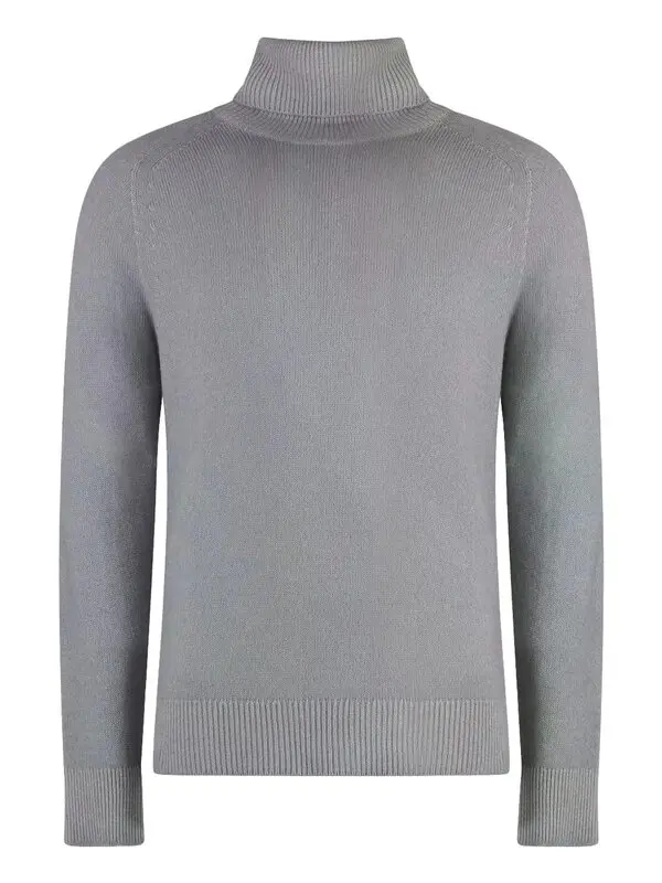 Malo Roll-neck Sweater - Grey