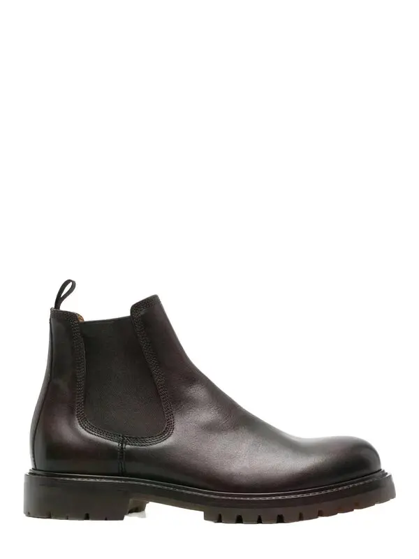 Officine Creative Boss 004 Ankle Boots - Brown