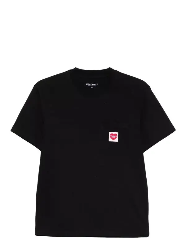 Carhartt Work In Progress Logo-patch T-shirt - Black