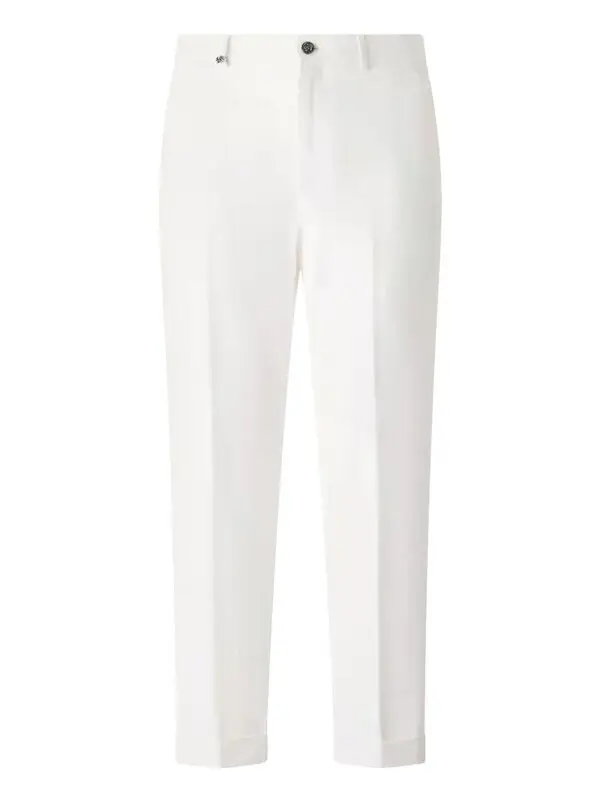 Roberto Cavalli Cotton Trousers - Neutrals