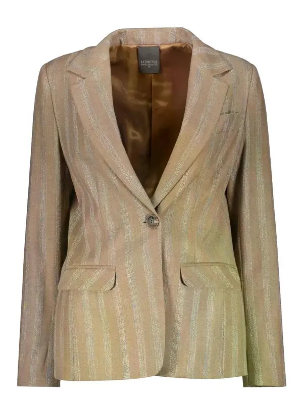 Lorena Antoniazzi Striped Blazer - Neutrals