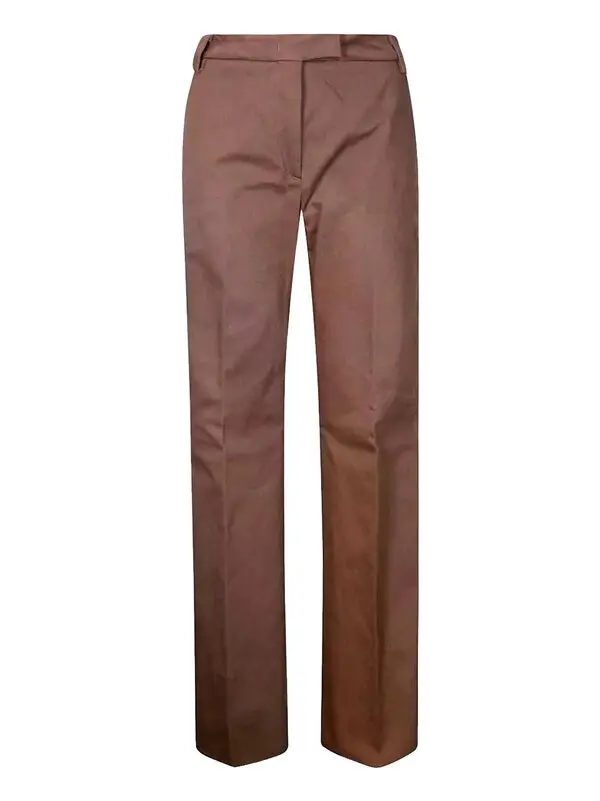 THELATEST Straight-leg Trousers - Brown