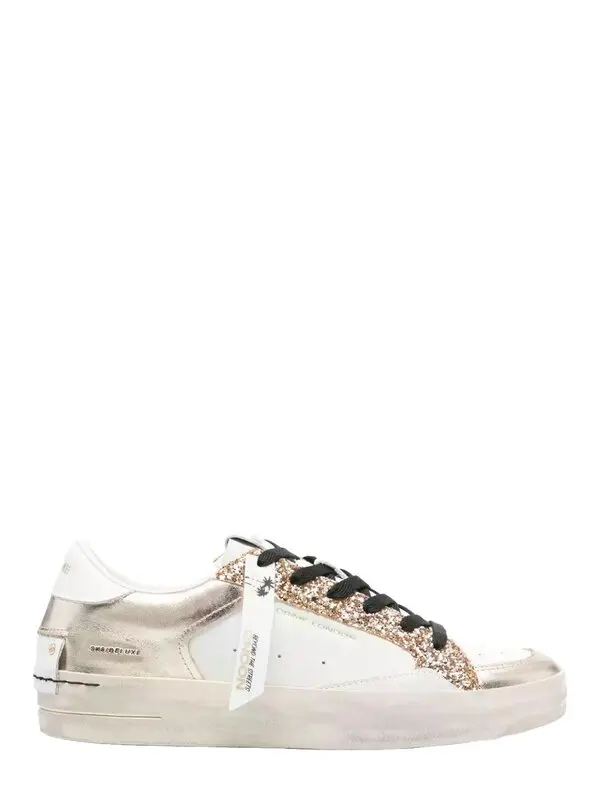 CRIME LONDON Sk8 Deluxe Sneakers - White