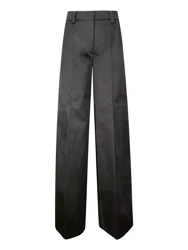 THELATEST Wide-leg Trousers - Black