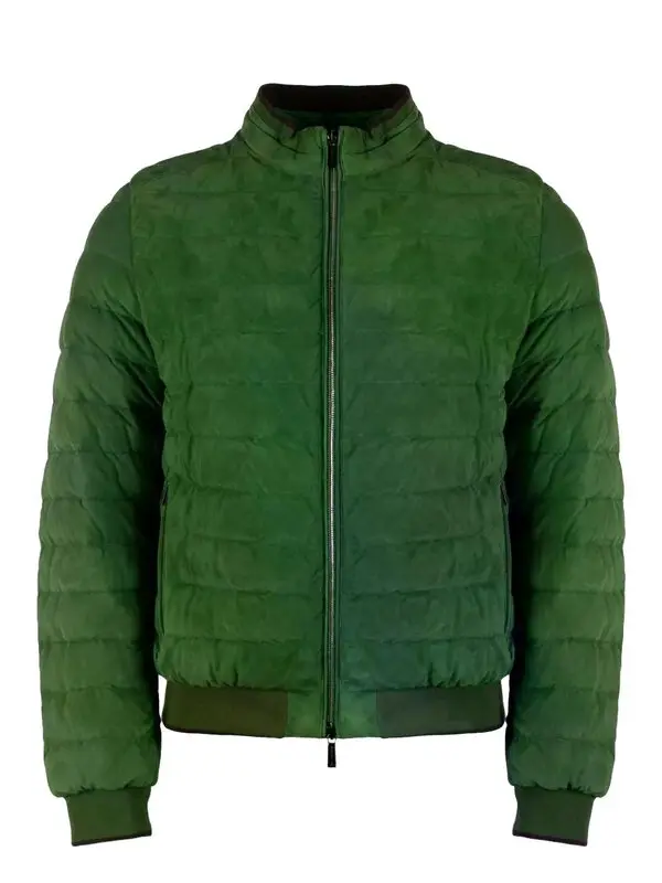 MOORER Strauss Bomber Jacket - Green