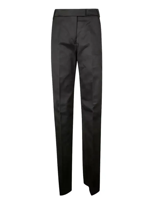 THELATEST Straight-leg Trousers - Black