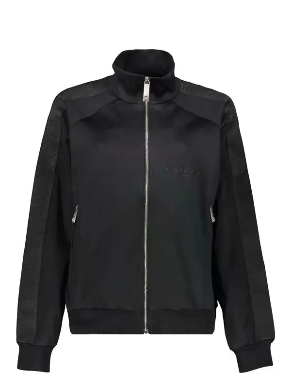 John Richmond Logo-embroidered Track Jacket - Black