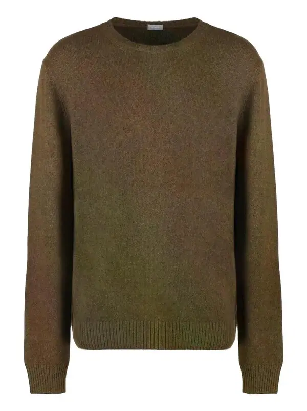 Malo Crew-neck Cashmere Sweater - Brown