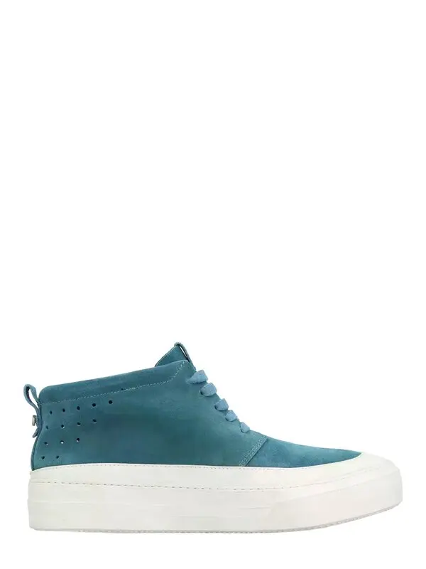 VOLTA Suede High-top Sneakers - Blue