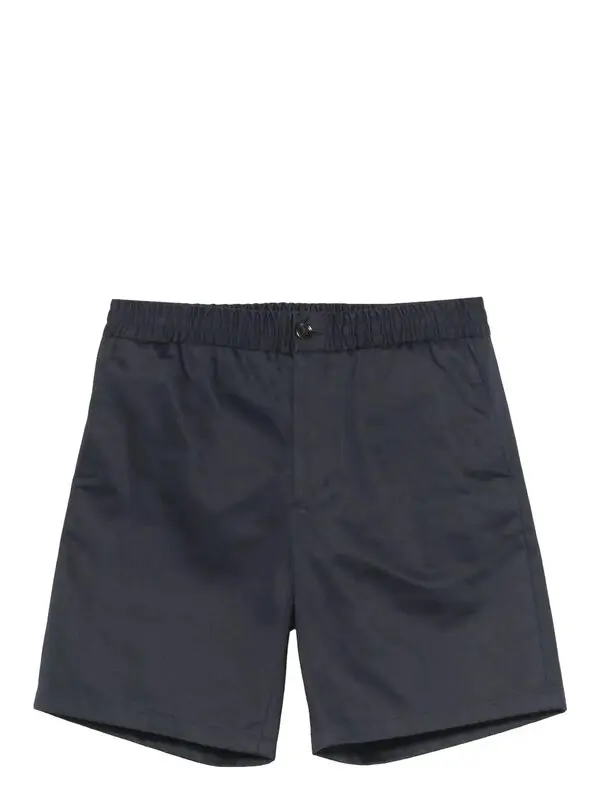 Ami Cotton Shorts - Blue