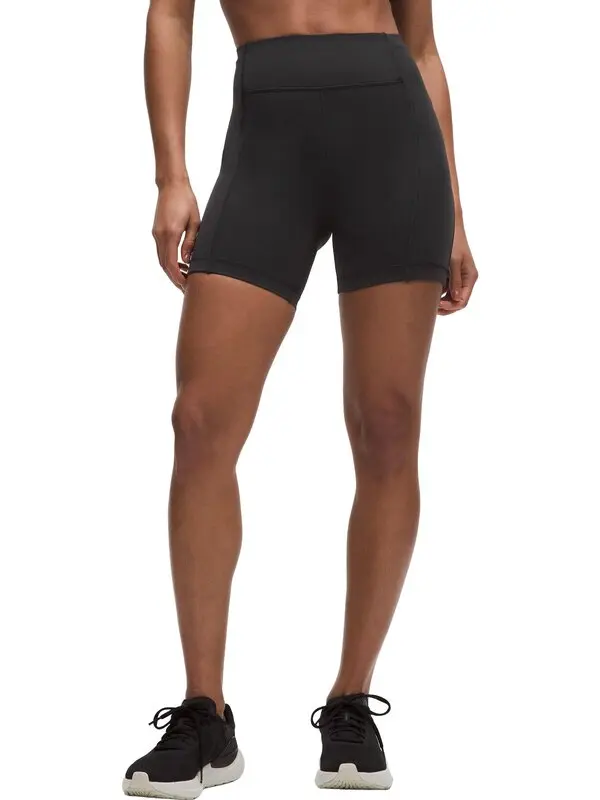 Lululemon Swift Speed High-rise Short 6 - Black