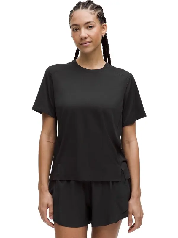 Lululemon Fast And Free Short-sleeve Shirt - Black