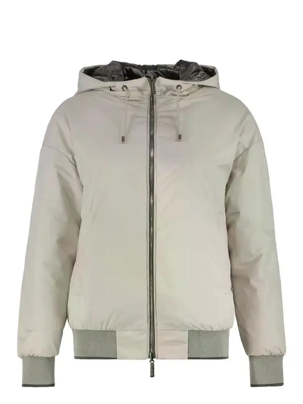 MOORER Becka Bomber Jacket - Neutrals