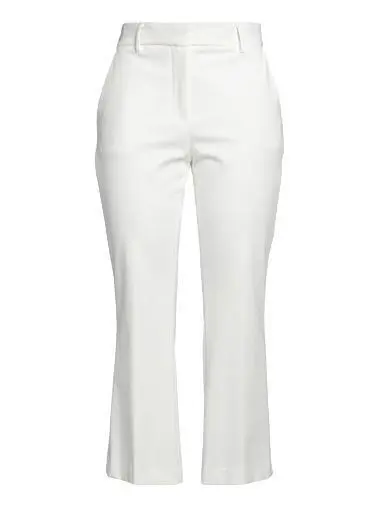 EMMA & GAIA Bootcut Trousers - White