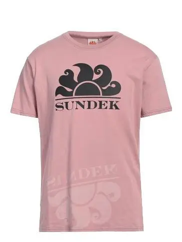 Sundek Goldenwave T-shirt Antique Rose Size Cotton - Pink
